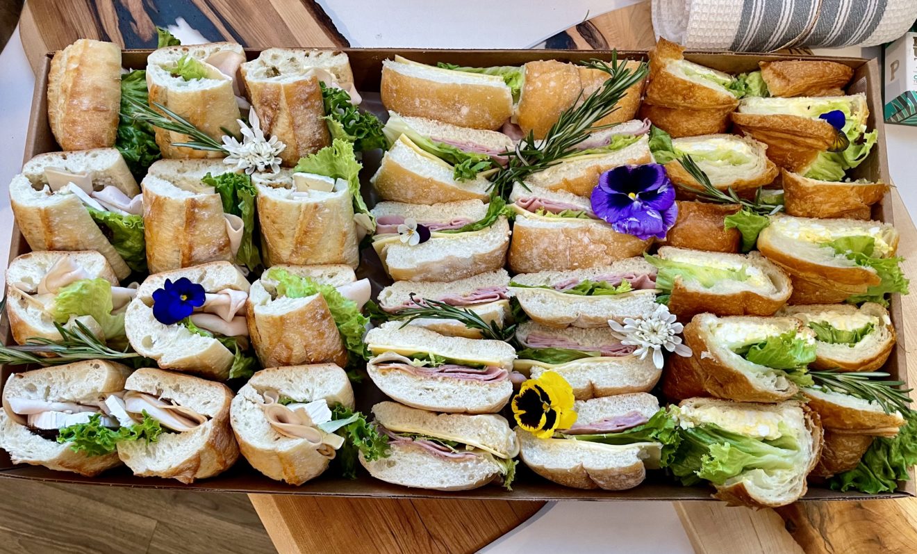 Assorted Sandwiches | Posh Cheeseboard Co.